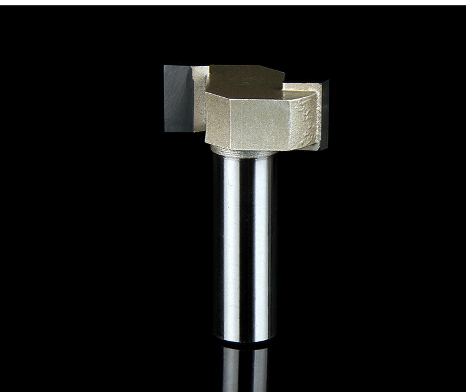 1/4" x 3/32" Cutting Depth 2-Flute T-Slot Undercut Router Bit 6.35mm x ...