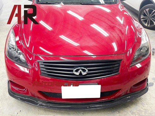 DP Style Carbon Fiber Front Add-on Lip For 2009-2013 Infiniti G37 Base ...