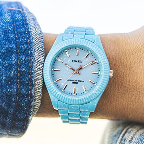 Timex Water Berry Ocean 37mm TW2V33200 Unisex Quartz Blue | eBay