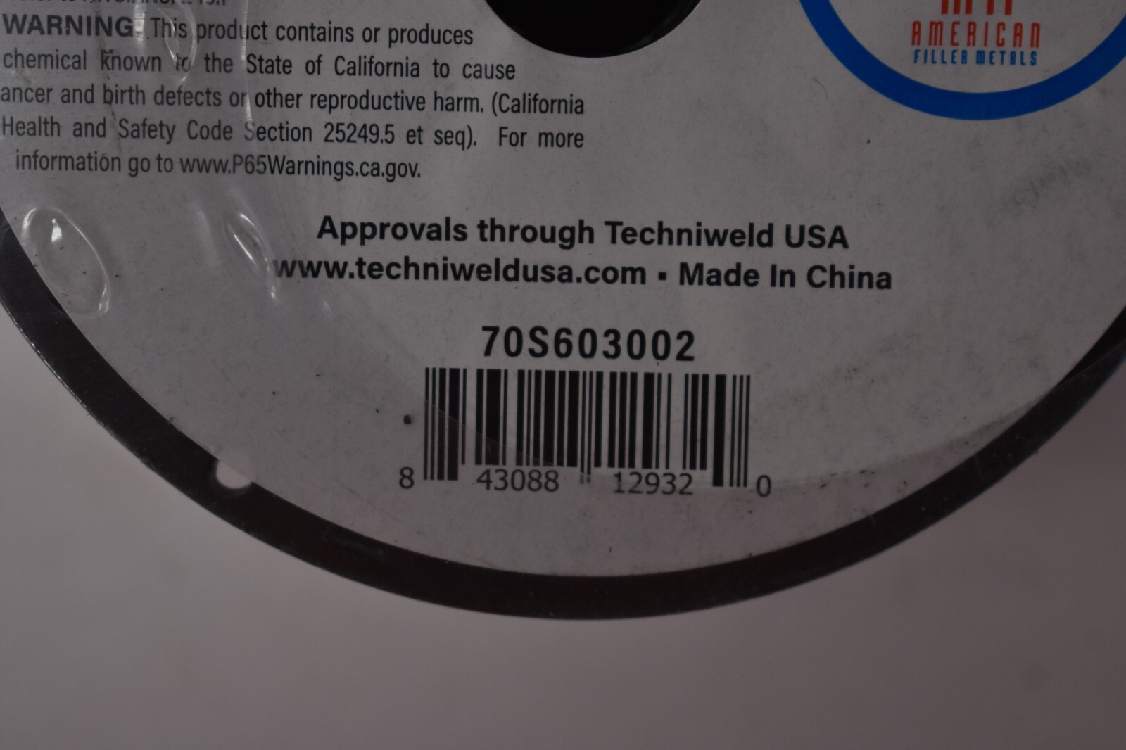 Techniweld Premium MIG Welding Wire 70S603002 ER70S-6 Premium Mild ...