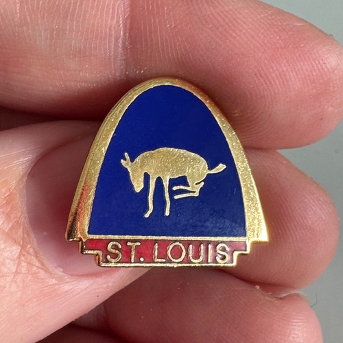 Vintage St. Louis Gateway Arch Donkey Carpenters Union Lapel Pin UBC ...
