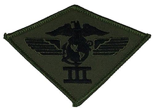 USMC THIRD III 3RD MARINE AIRCRAFT WING MAW PATCH OD GREEN MIRAMAR CA ...