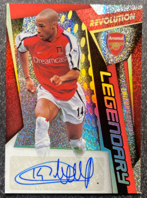 2020-21 Panini Revolution Soccer Legendary Autograph - Thierry Henry ...