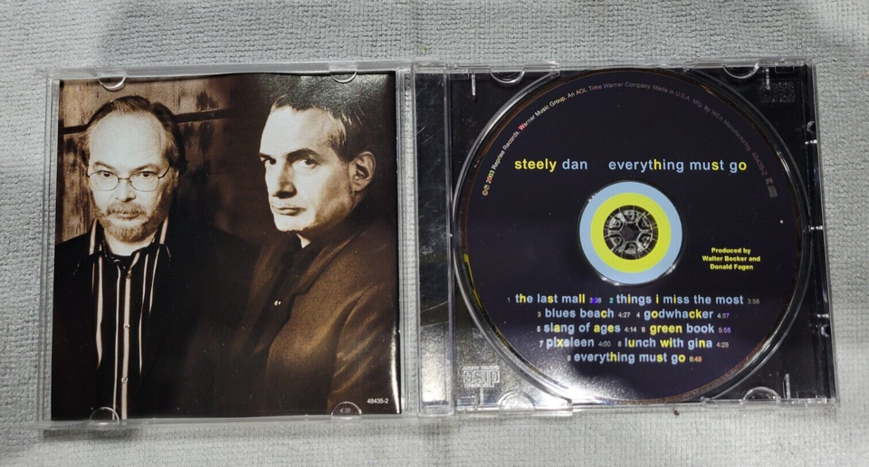 STEELY DAN EVERYTHING MUST GO CD 93624843528 | eBay