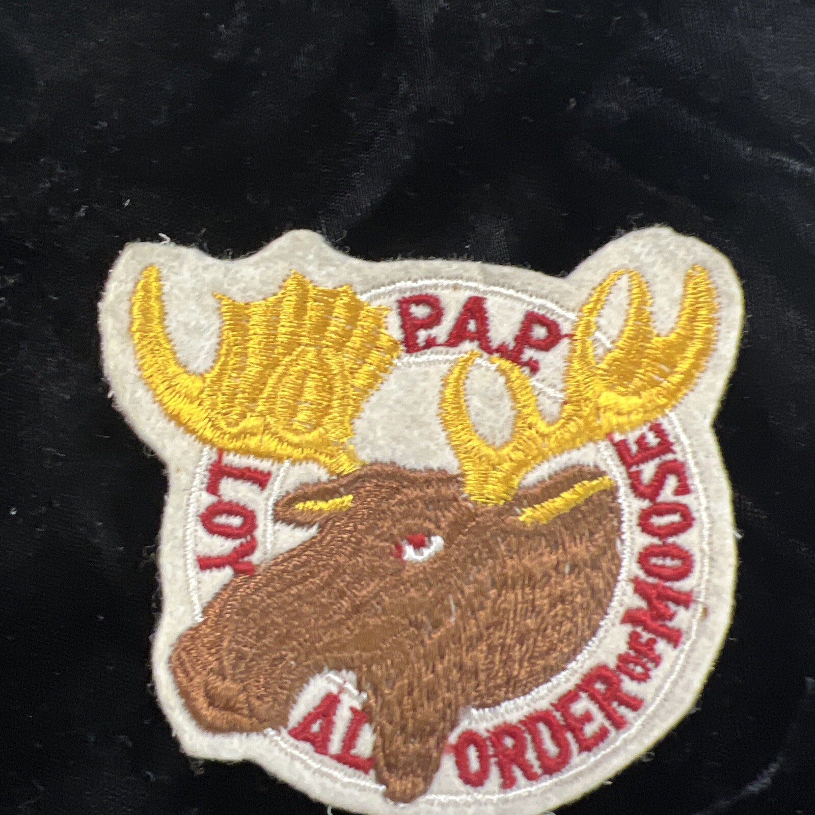 Loyal Order Of Moose Lodge L.O.O.M PAP 3" patch Vintage collectible new ...