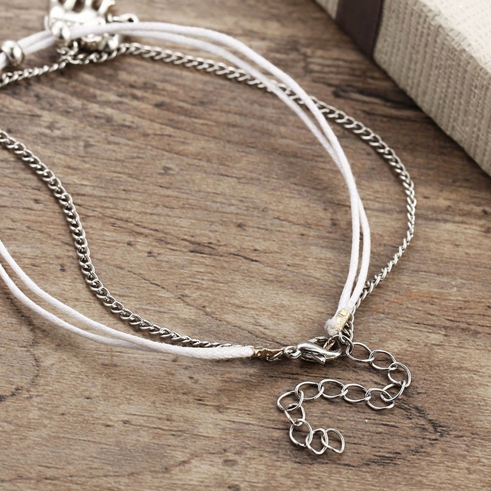 Stylish Beach Style Engraving Elephant and Sun Alloy Foot Chain | eBay ...