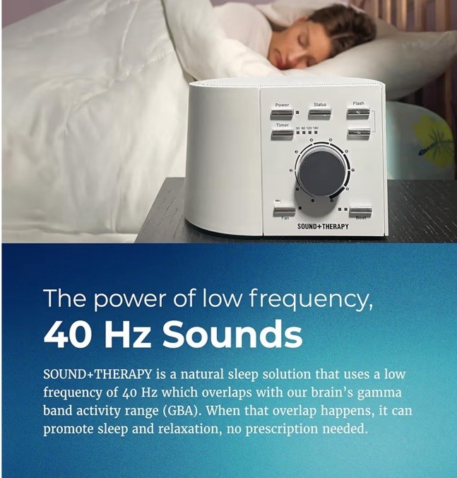Adaptive Sound Technologies Sound & Therapy - 40 Hz Sleep Machine - New ...