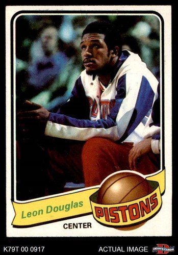 1979 Topps #126 Leon Douglas Pistons Alabama 5 - EX | eBay