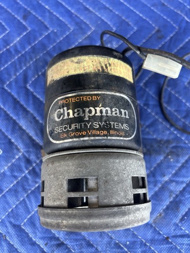 Vintage Chapman Mechanical Siren Alarm Car Security Rat Rod Old #3421M ...