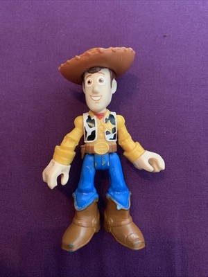 Imaginext Toy Story Adventures Woody Figure 3 “ Tall 2018 Mattel Ships ...