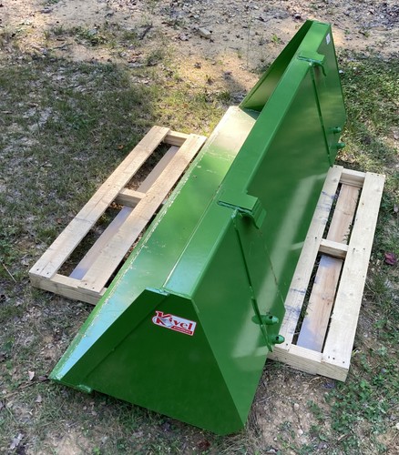 New KIVEL USA 72" Smooth Bucket for John Deere Tractor- 6' | eBay