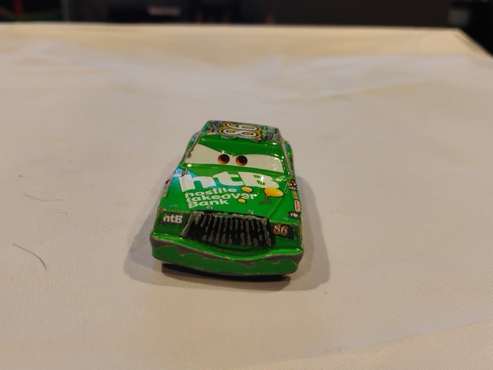 disney Pixar Cars Chick Hicks #86 Car Diecast Green | eBay