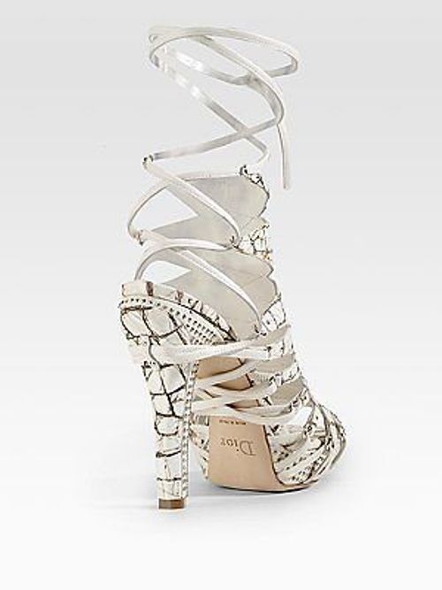 $1799 CHRISTIAN DIOR SAFARI Runway RARE Gladiator EU 40 41 I $1799 CHRISTIAN DIOR SAFARI Runway RARE Gladiator EU 40 41 I