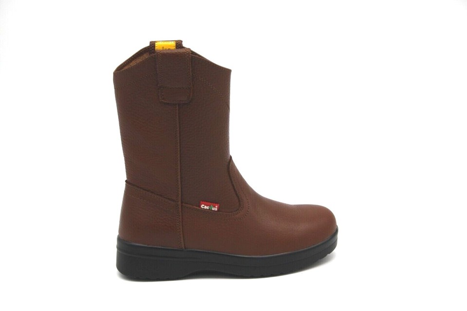 CACTUS FOOTWEAR WORK BOOT L1022 LIGHT BROWN OIL RESISTANT WOMEN'S | eBay