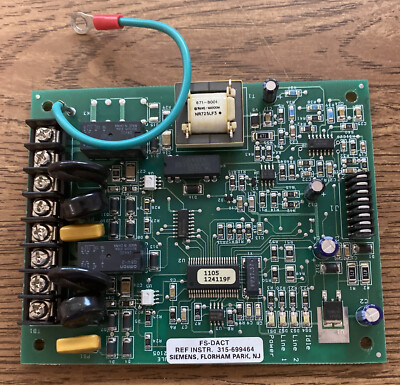 Siemens FS-DACT Digital Alarm Communicator Transmitter For FS Fire ...