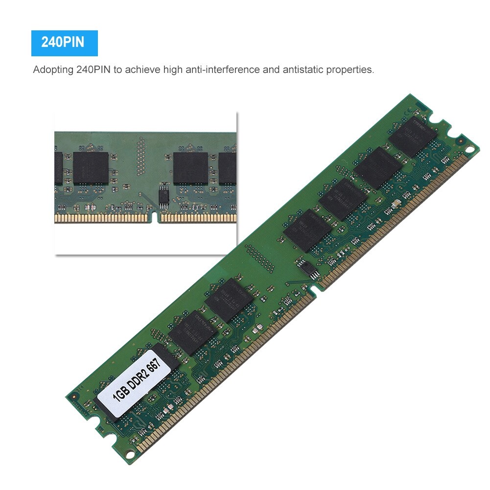 DDR2 1GB 667MHz Lossless Transmission 1GB Large Capacity DDR2 Memory ...