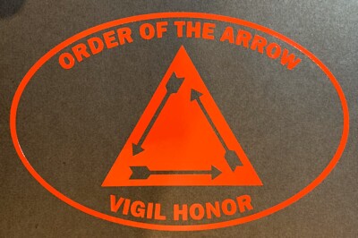 Order Of The Arrow Vigil Honor Vinyl Car Decal | eBay