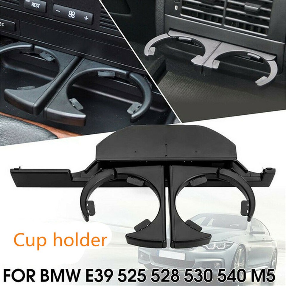 Front Cup Holder Black Console 51168190205 fit for BMW E39 525i 540i ...