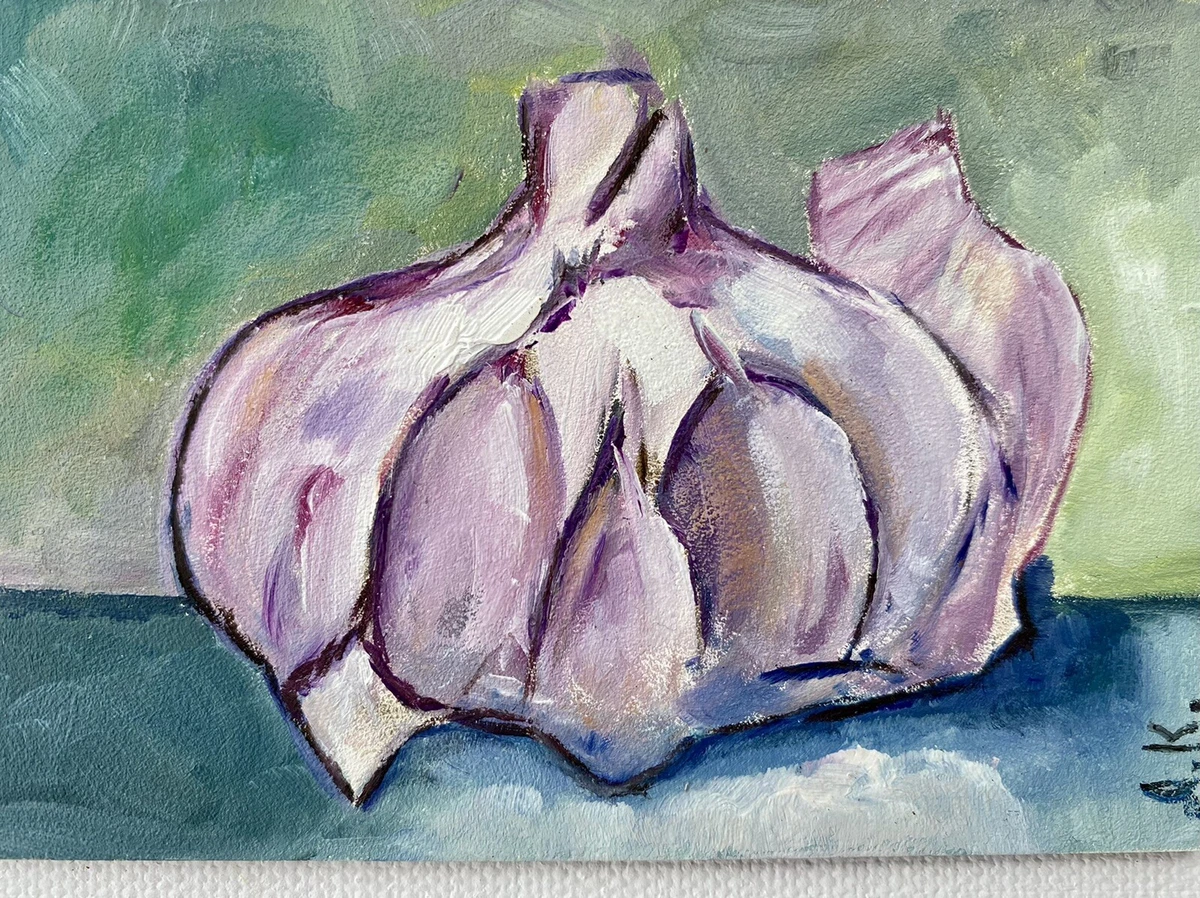 Garlic Painting