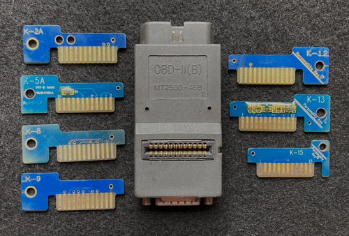 Snap-On Scanner MT2500-46 OBD-II Adapter Reader & (Set of 7) Keys | eBay