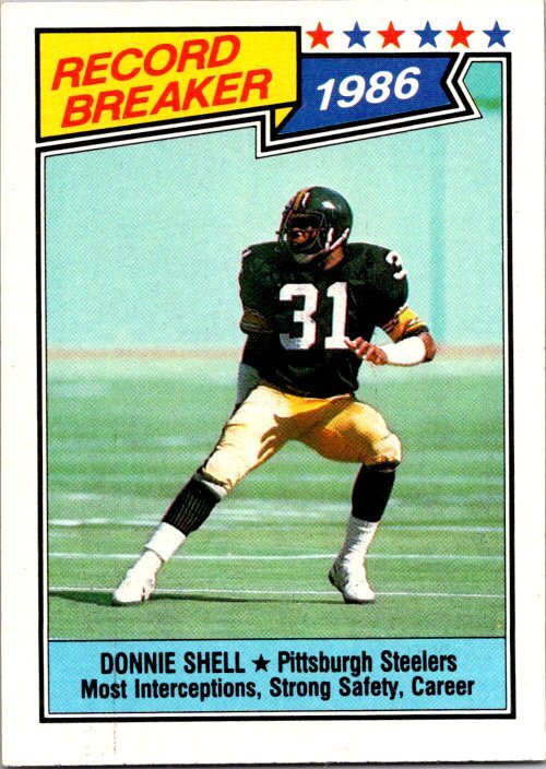 1987 Topps #7 Donnie Shell NearMint | eBay