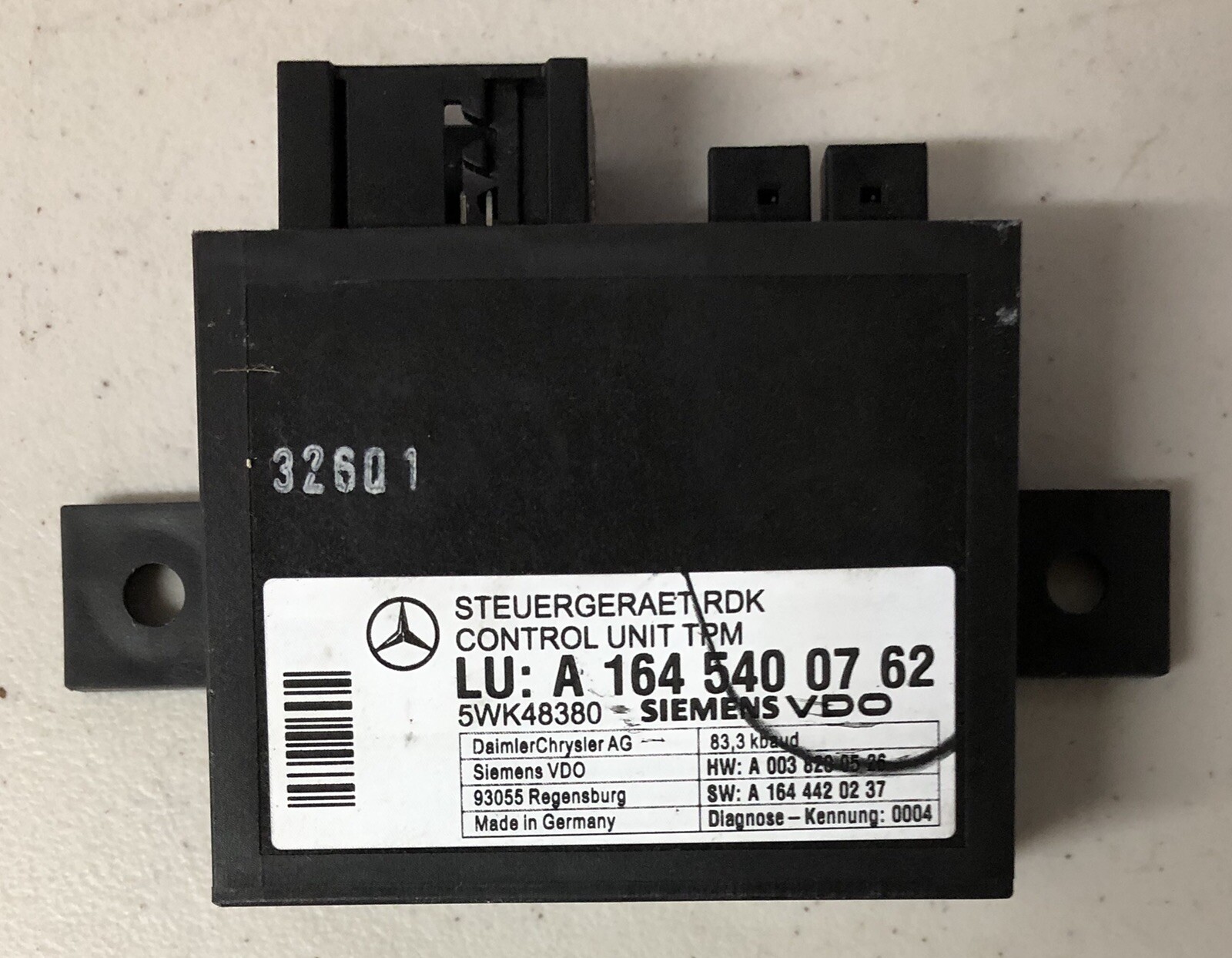 Mercedes W211 W219 CLS63 E63 CLS55 E550 TPMS Tire Pressure Module ...