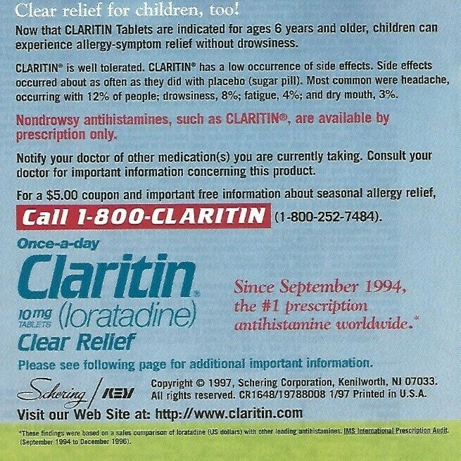 Claritin Pill