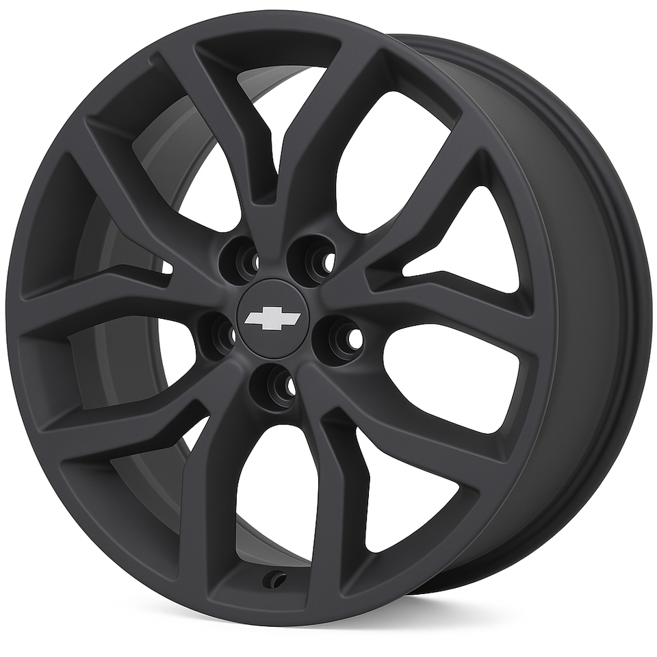 19" CHEVROLET IMPALA SATIN BLACK WHEELS RIMS FACTORY OEM 5613 2014-2020 ...