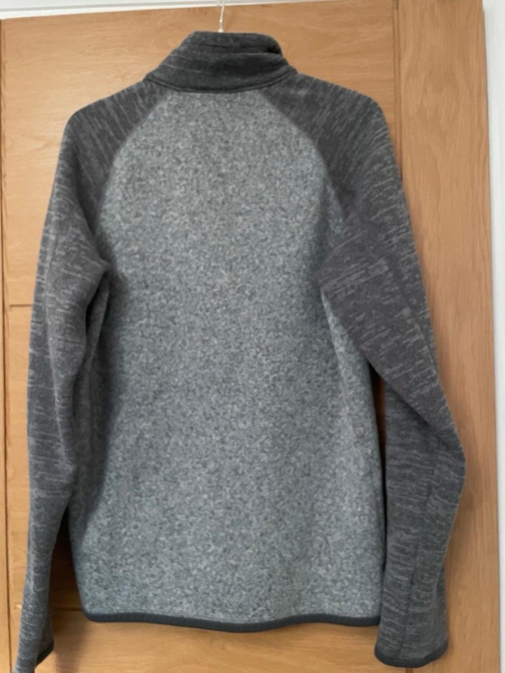 Patagonia Men’s Better Sweater 1/4 Zip Nickel w/Forge Grey Size Medium ...