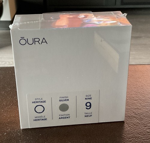 Oura Ring Gen 3 Heritage Silver Size 9 | eBay