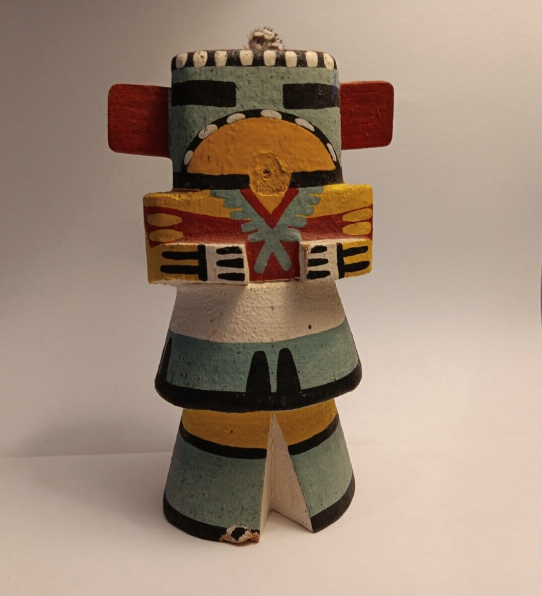 Native American Hopi TURTLE Southwest Kachina Doll - Dick Jemison ...