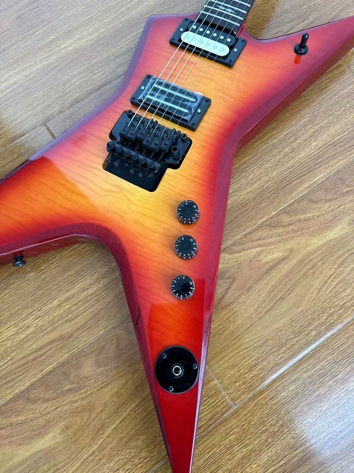 custom Dimebag Darrel The Dean ML Electric Guitar Black Part Solid Body ...