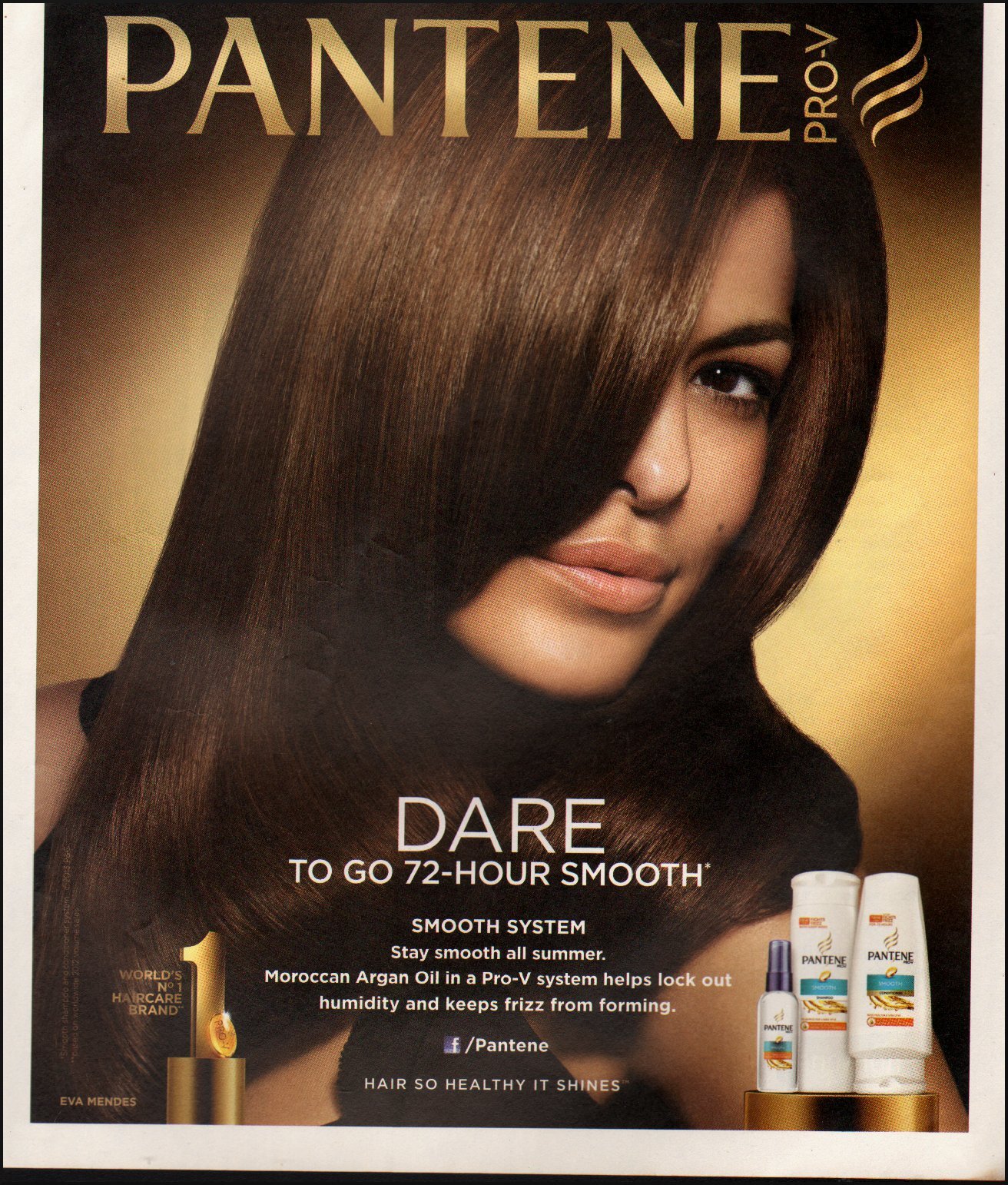 Shampoo Advertisement Pantene