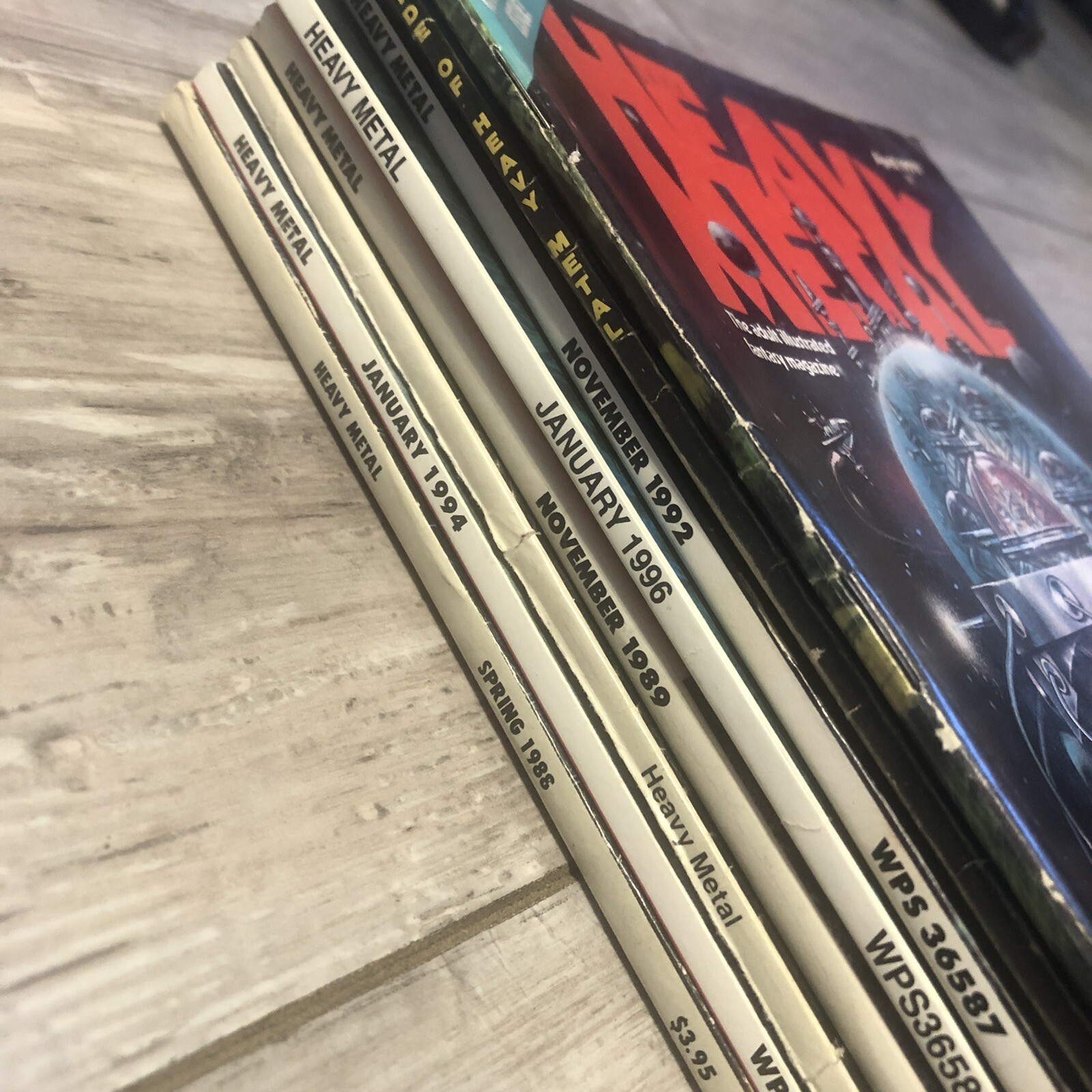 Vintage Heavy Metal Magazine Lot - 8 Pieces 1979-1996 | eBay