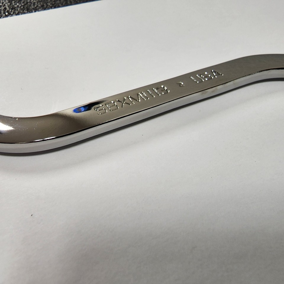 Snap-on Tools USA NEW 11mm & 13mm Metric 12-Point S-Shaped Box Wrench ...