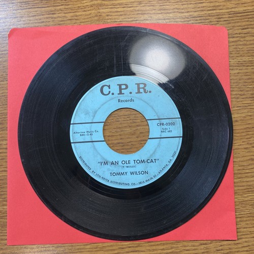 UNKNOWN GEORGIA HILLBILLY COUNTRY BOPPER 45 Tommy Wilson I’m An Ole Tom ...