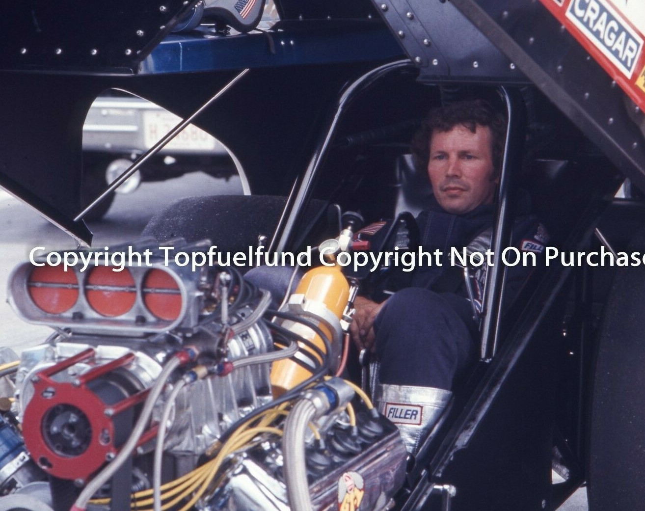 Bruce Larson USA 1 Camaro 8x10 NHRA Funny Car Photo 4 | eBay