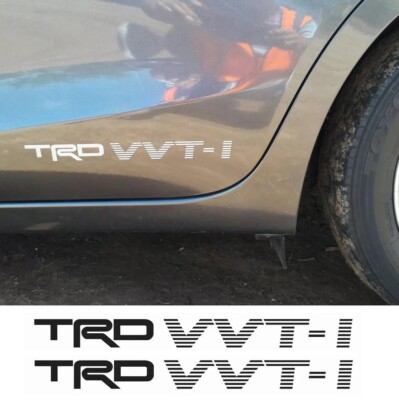 TRD VVTI Dohc vvti vvt-i vinyl Sticker Decals VVTI TRD - FAST SHIPPING ...