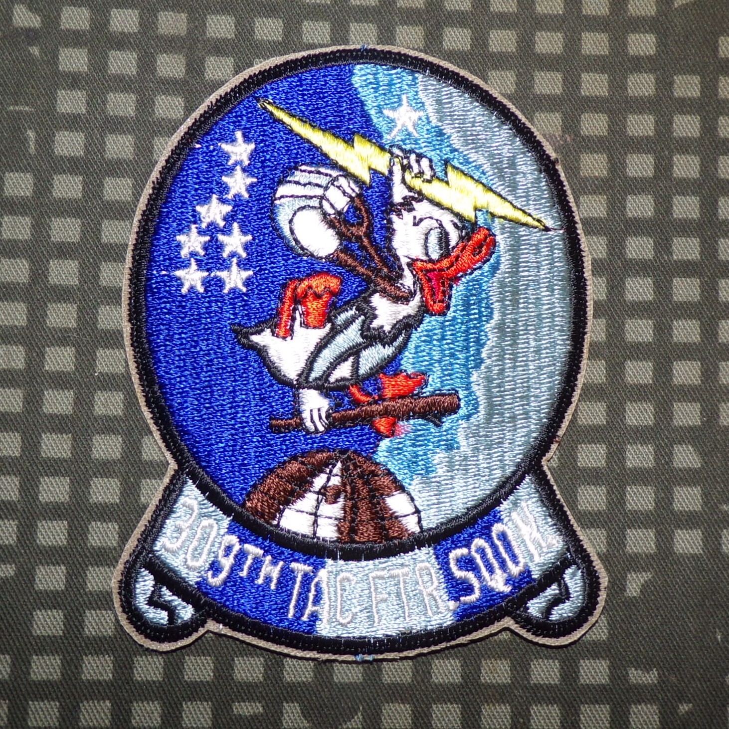 Vintage Original 1970s USAF 309th Tactical Fighter Squadron TFS Patch ...