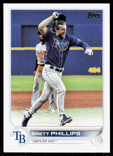 2022 Topps 569 Brett Phillips Tampa Bay Rays | eBay