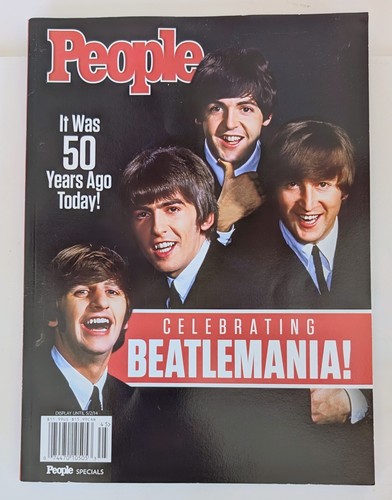 People Magazine It Was 50 Years Ago Today Beatles 2014 Celebrating ...