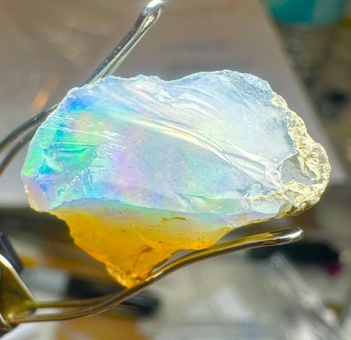 Huge Brilliant Multicolour Natural Australian Crystal Rough Opal 10 ...