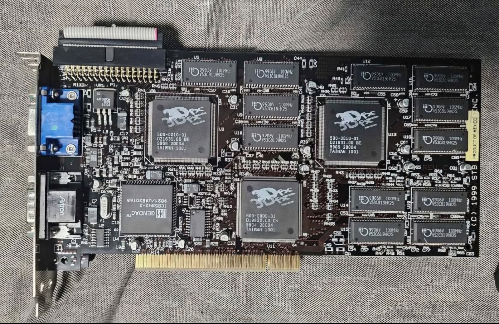 Rare Vintage Retro Gaming 3D II 3DFX Voodoo 2 PCI 12MB Card | eBay