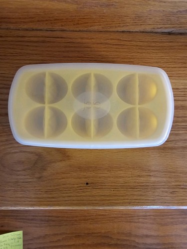 Joie Silicone Mold Lemon Wedge Ice Maker Tray W Lid 8x4" Preowned Makes ...