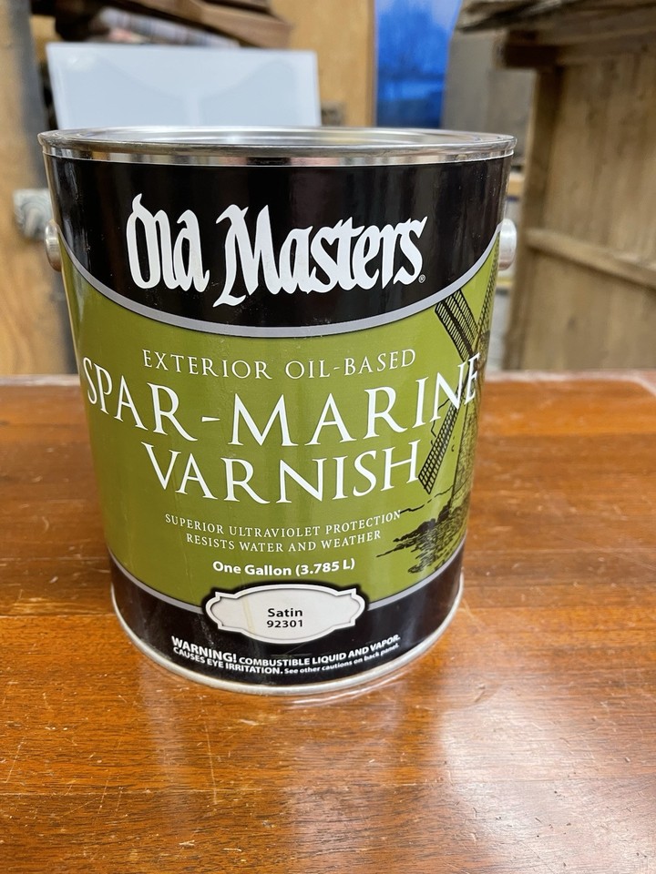 Old Masters Spar-Marine Varnish, 92301 Satin, 1 Gallon | eBay
