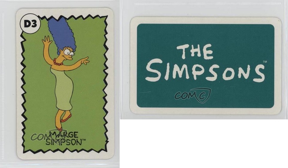 1991 Casper The Simpsons Quartet Card Game Marge Simpson #D3 02ro | eBay