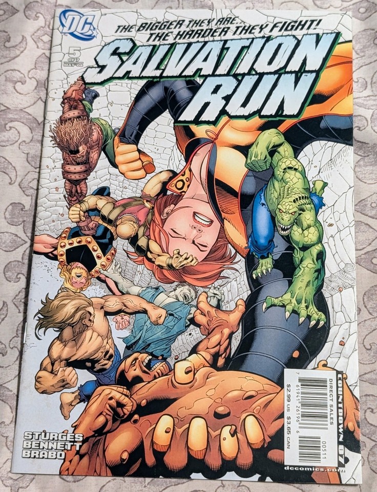 Salvation Run 1 - 7 Complete Series Peacemaker James Gunn DC Comics DCU ...
