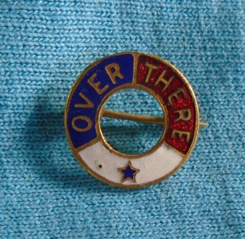 WWI Over There pin with son in service star | eBay