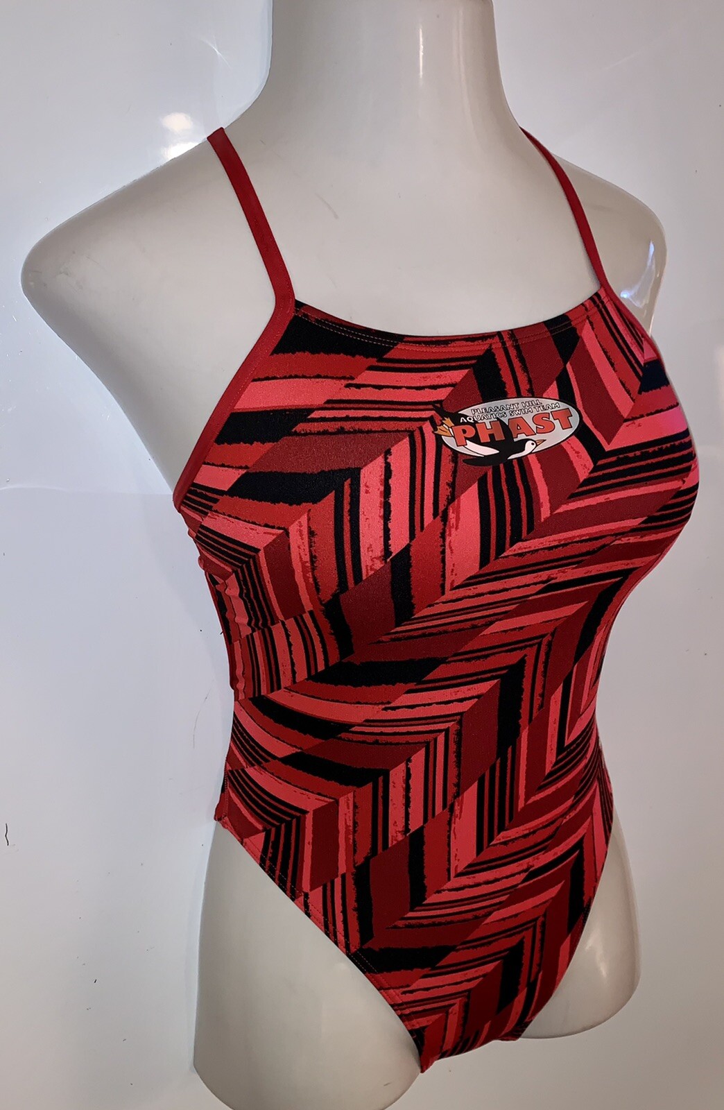 SPEEDO Endurance Red 1 Piece Swimsuit ~ Size 28 - Ple… - Gem