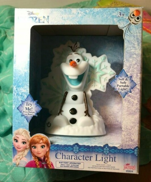 Disney Imperial Frozen Character Light Olaf Battery Operated * for sale ...